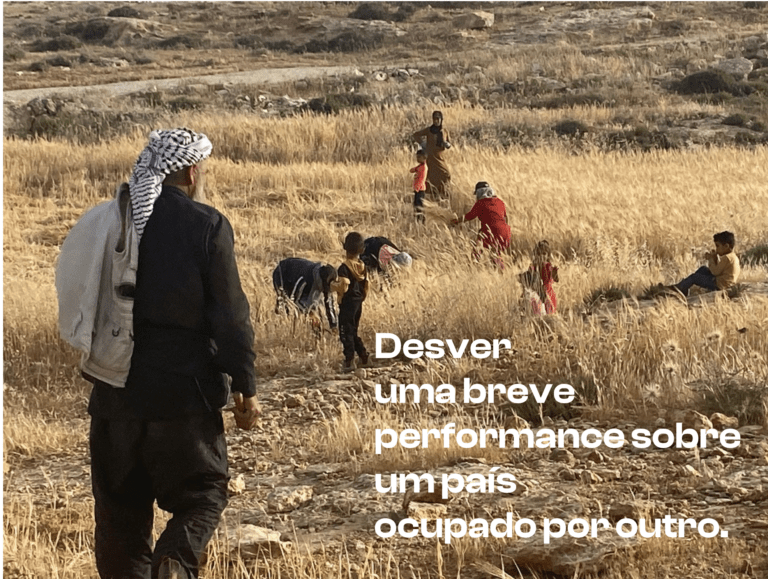 Perfomance Desver, pelo Teatro do Vestido - Fundação José Saramago